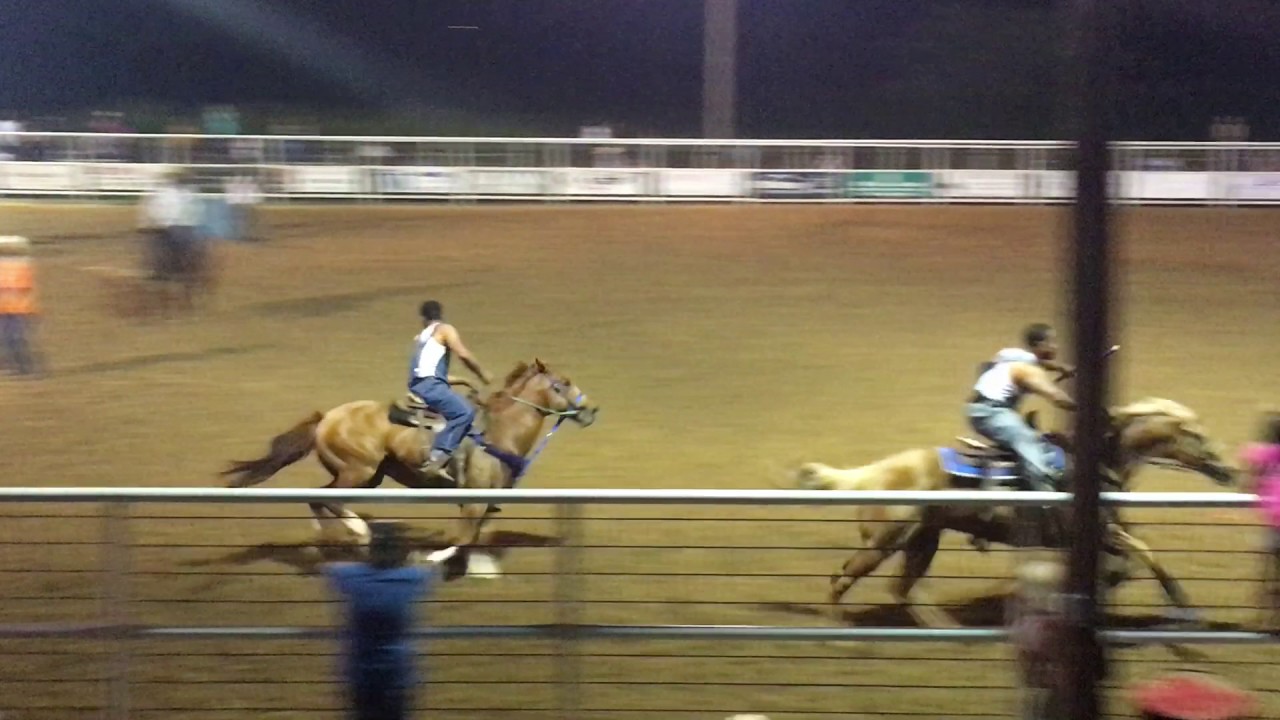 Owasso Rodeo 2017 Pony Express 6th Race - YouTube