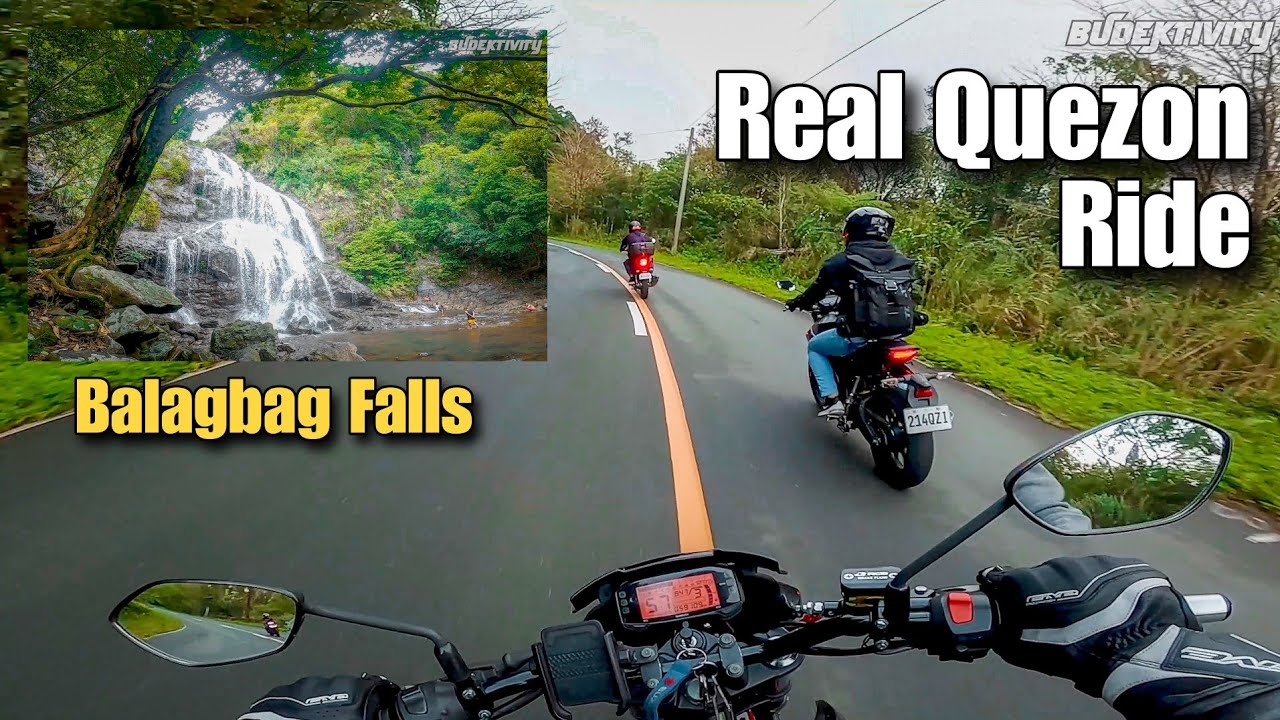 RIDE TRIP INFANTA TO REAL QUEZON | MARILAQUE | JARIEL'S PEAK | BALAGBAG FALLS | SUZUKI GIXXER ...