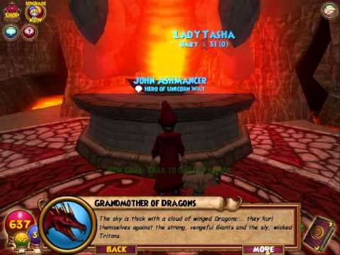 Wizard 101 walkthrough part 51: First Teacher Quest - YouTube