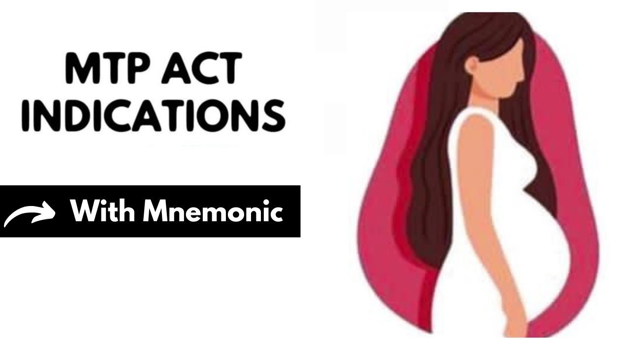 MTP Act Indications With Mnemonic | Medical Termination Of Pregnancy ...