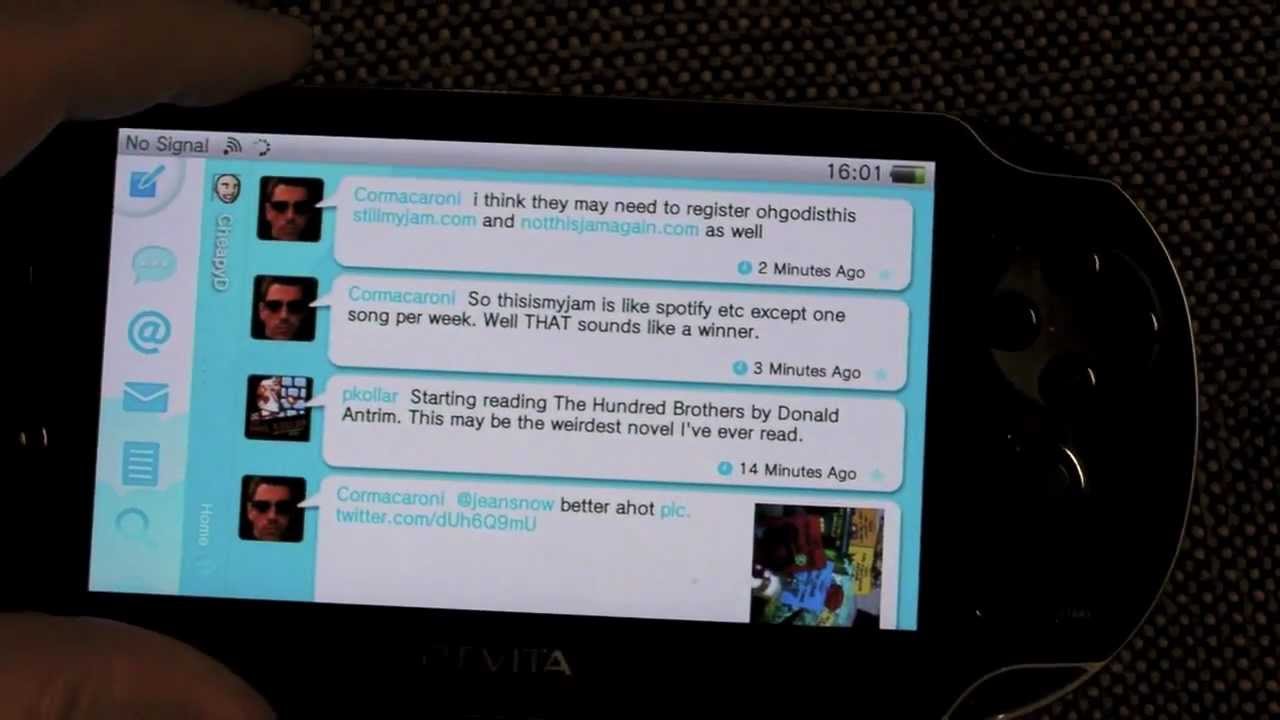 CheapyD's Playstation Vita Thoughts & OS Tour - YouTube