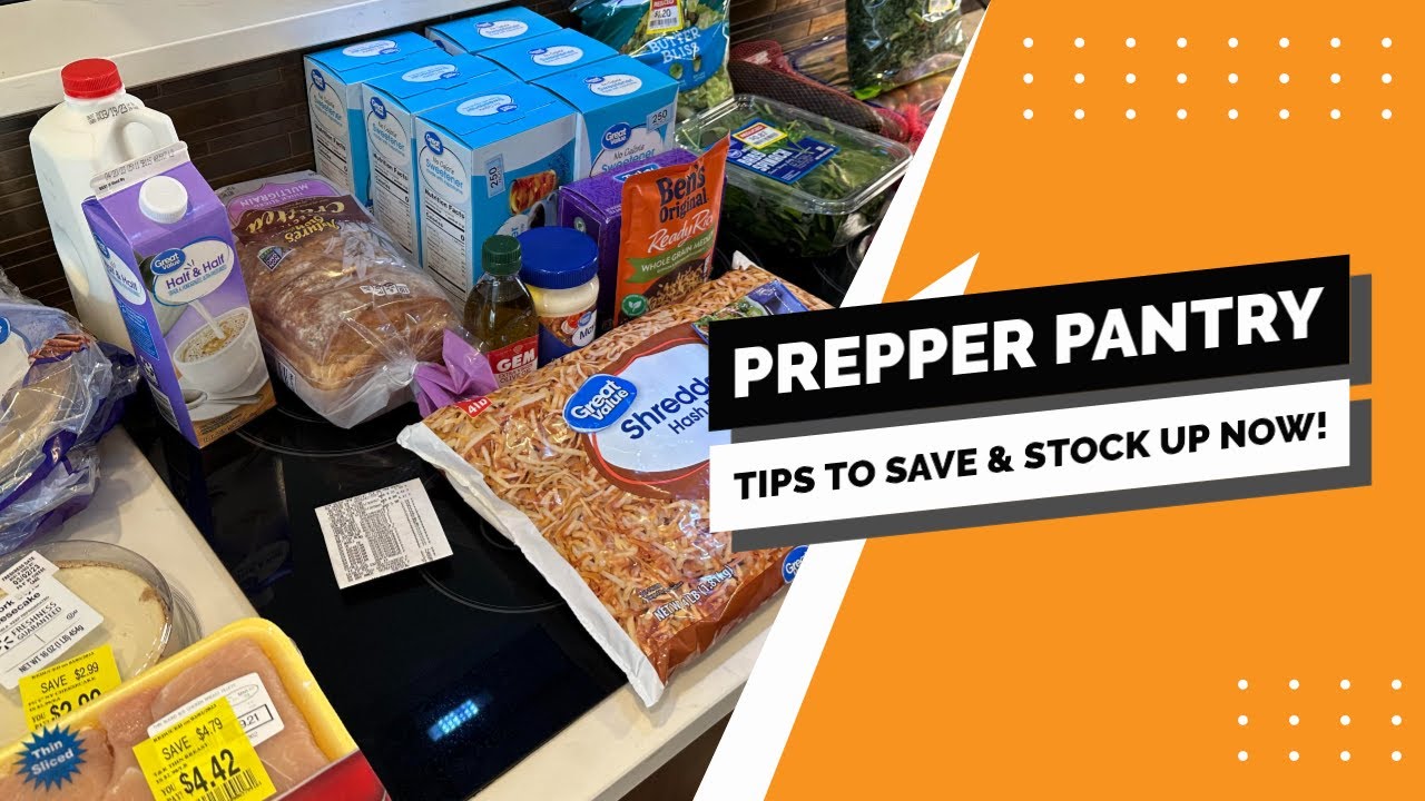 How to Build Your Prepper Pantry While Saving Big Money on Groceries ...