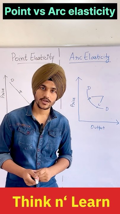 Point elasticity vs Arc elasticity #thinkandlearn #education #economics ...
