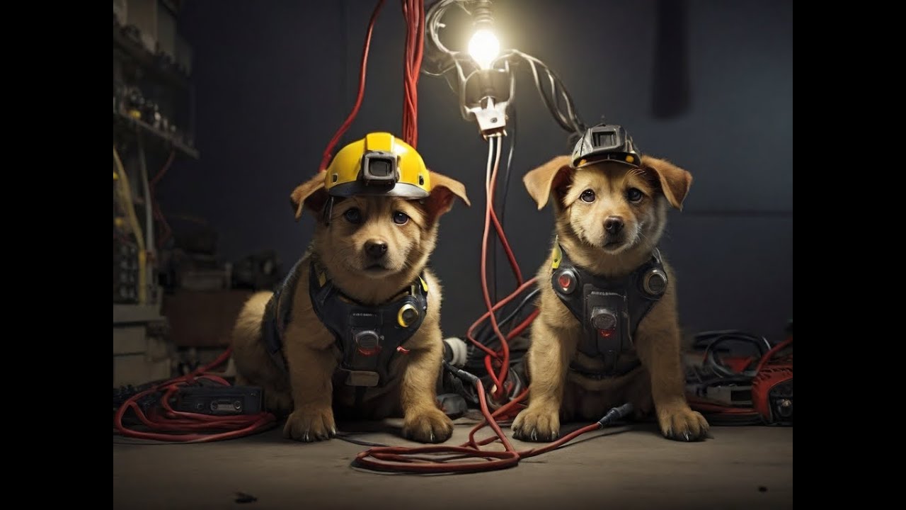 Electrician dogs - YouTube