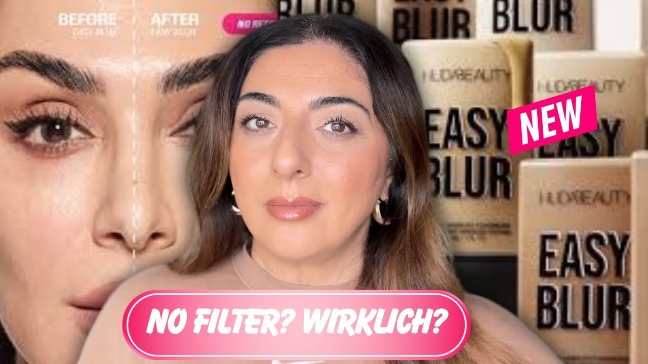 HUDA BEAUTY: EASY BLUR Foundation & Primer 🫠 Hit or miss? - YouTube