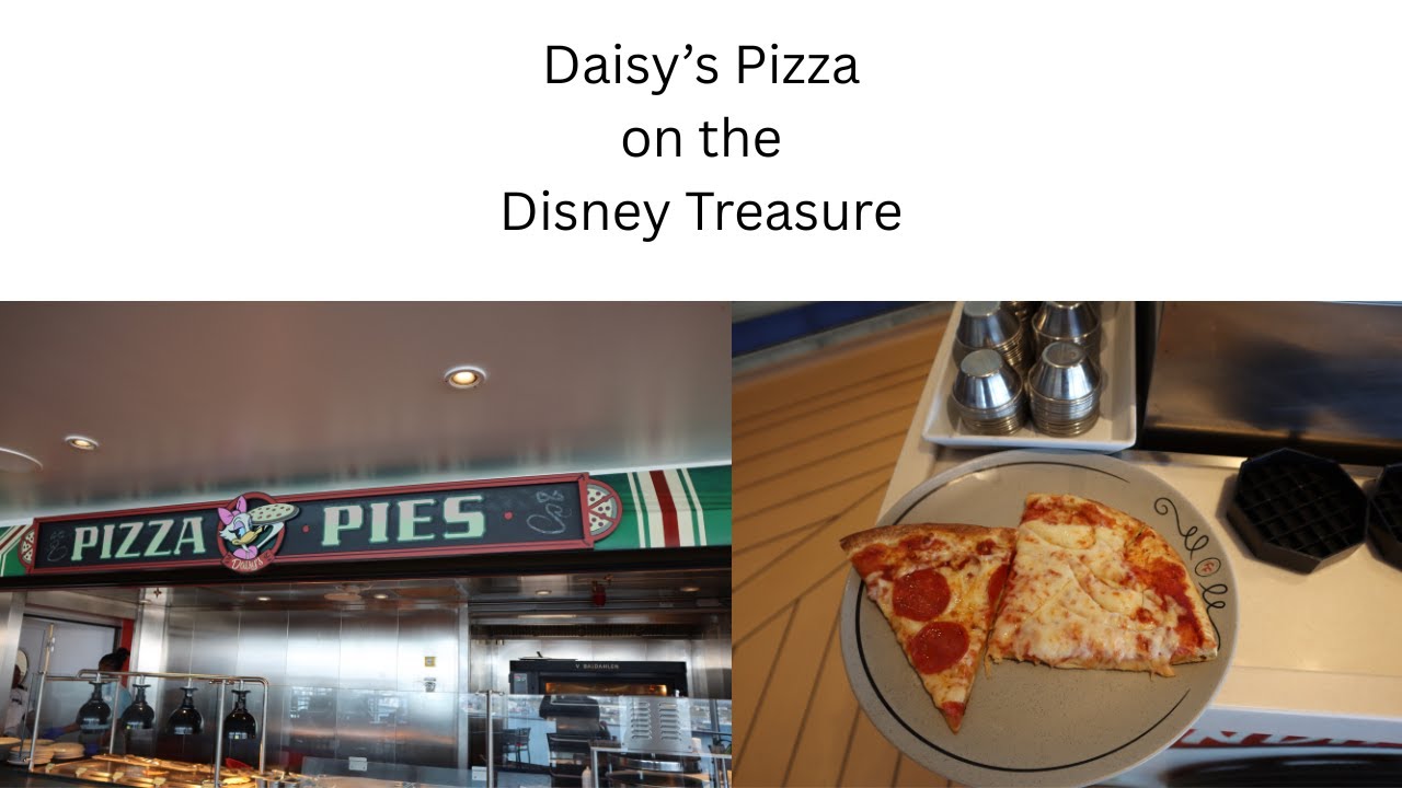 Disney Treasure Daisy Pizza #disney #disneycruise #disneytreasure # ...