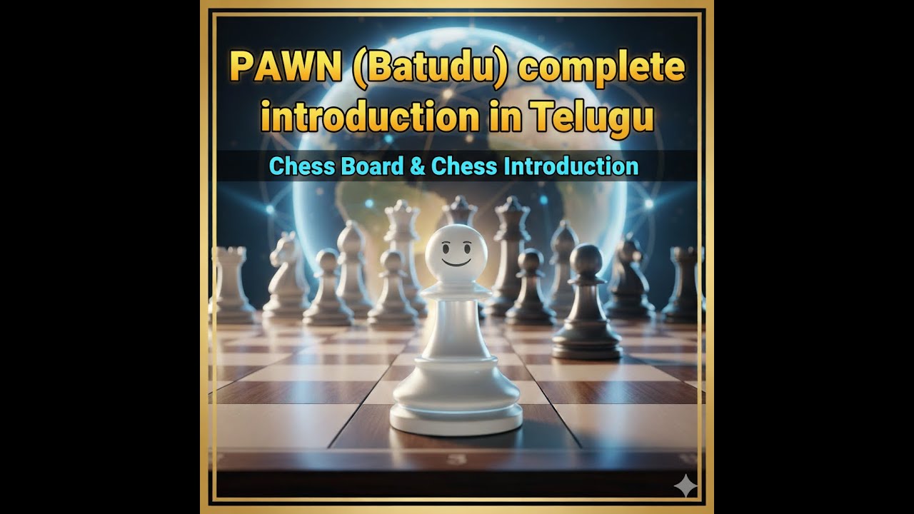 Chess Complete Basic Introduction in Telugu: Learn Chess in 5 Minutes ...