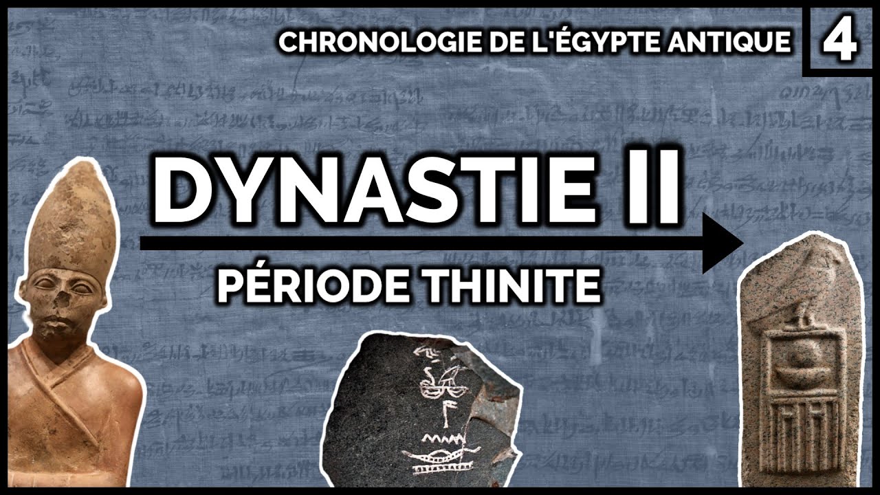 Dynastie II - DES PREMIERS ROIS CONCURRENTS ? | Chronologie de l'Égypte ...
