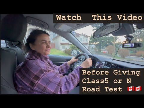 Canada Driving Lesson | Class 5 Road Test | Driving Lesson In Vancouver ...