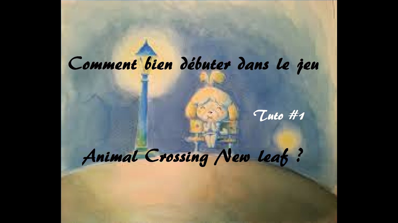 Comment bien débuter dans le jeu Animal Crossing New leaf ? Tuto #1 ...