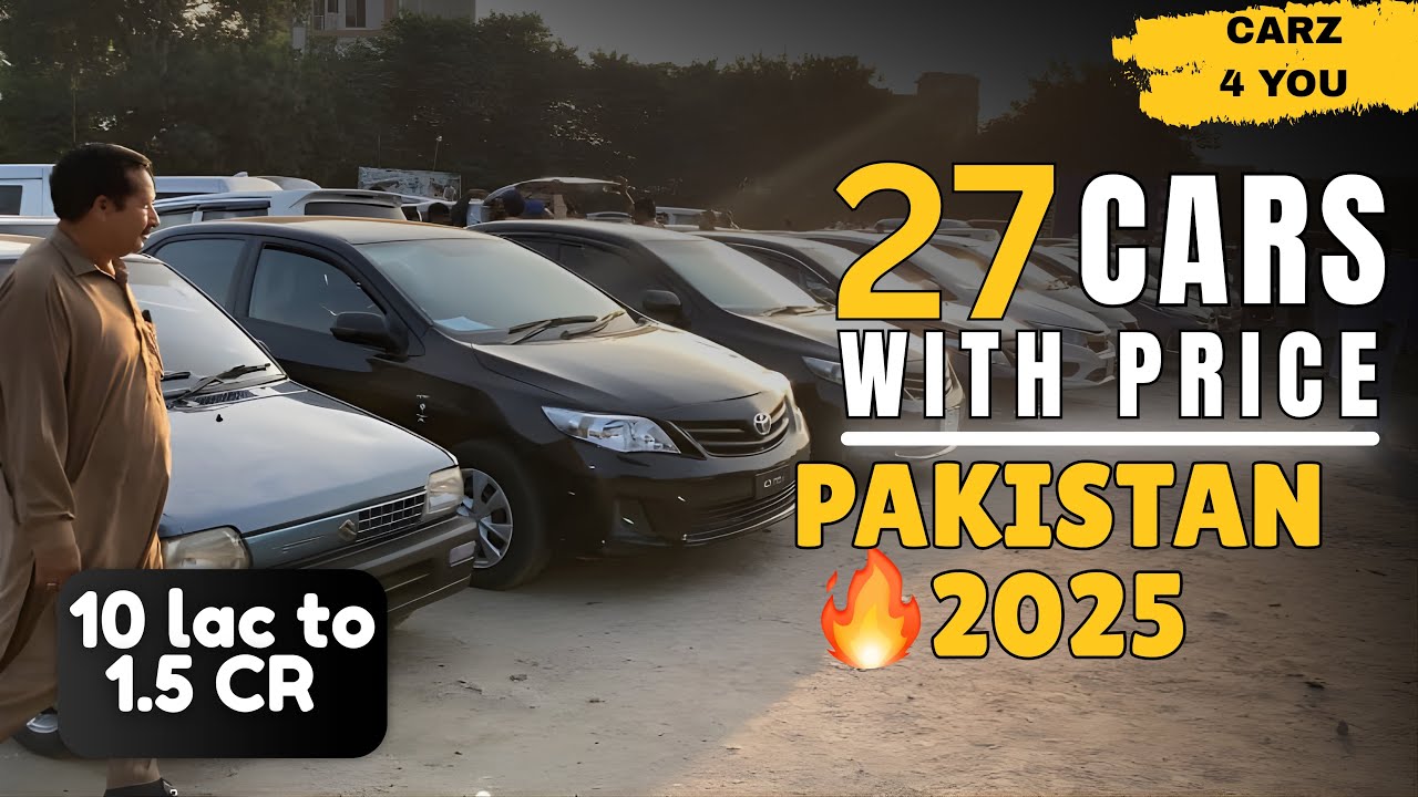 27 Used Cars for Sale in Pakistan 2025 | Real Price Review | Gujranwala ...
