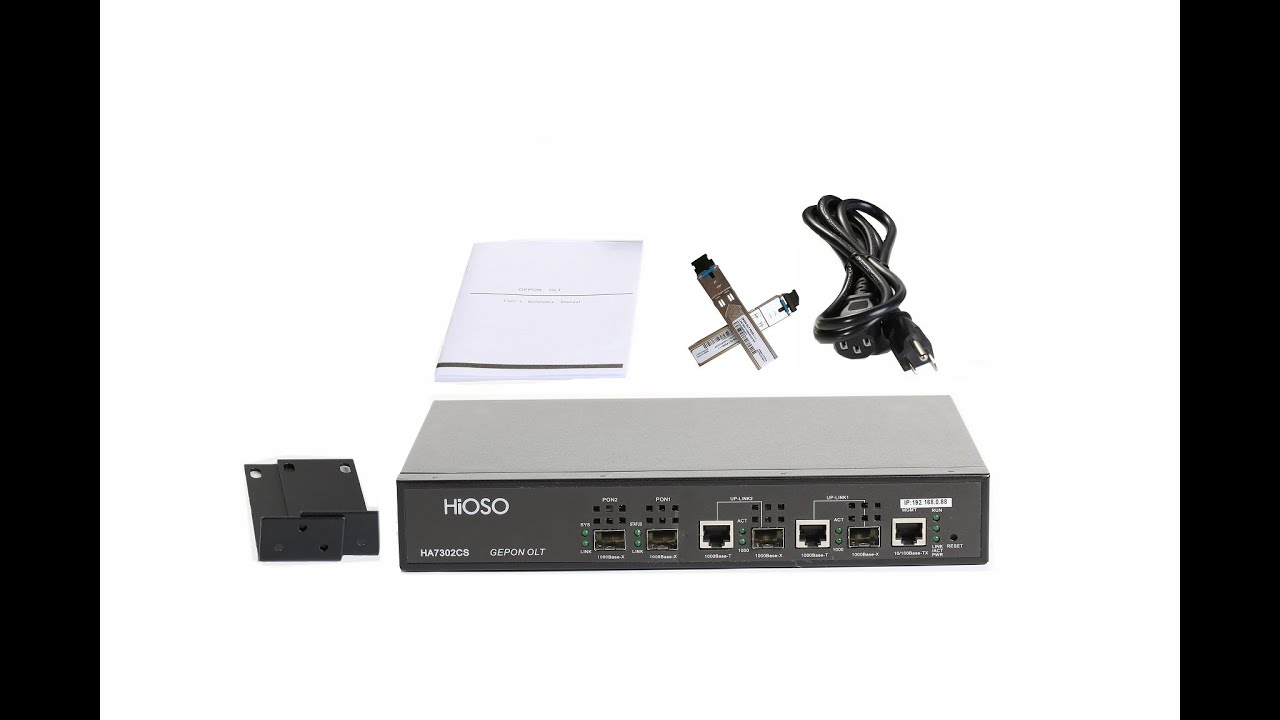 HA7302CST 2PON CONFIG SFU ONU - YouTube