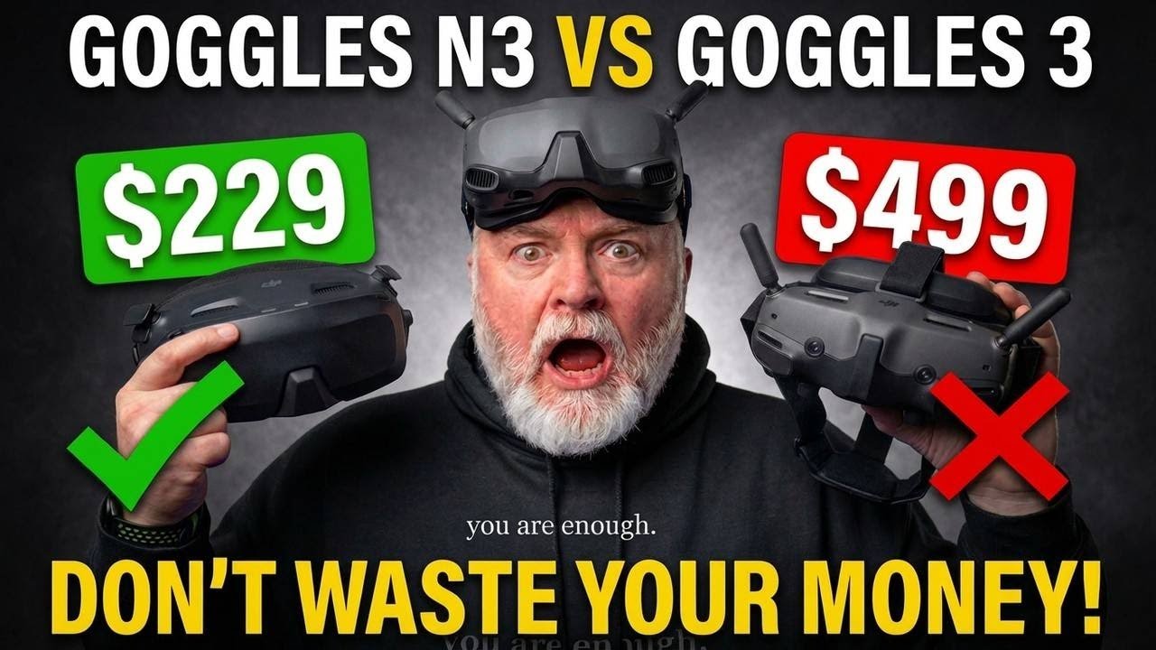 DJI Goggles N3 vs Goggles 3: Don’t Waste Your Money! - YouTube