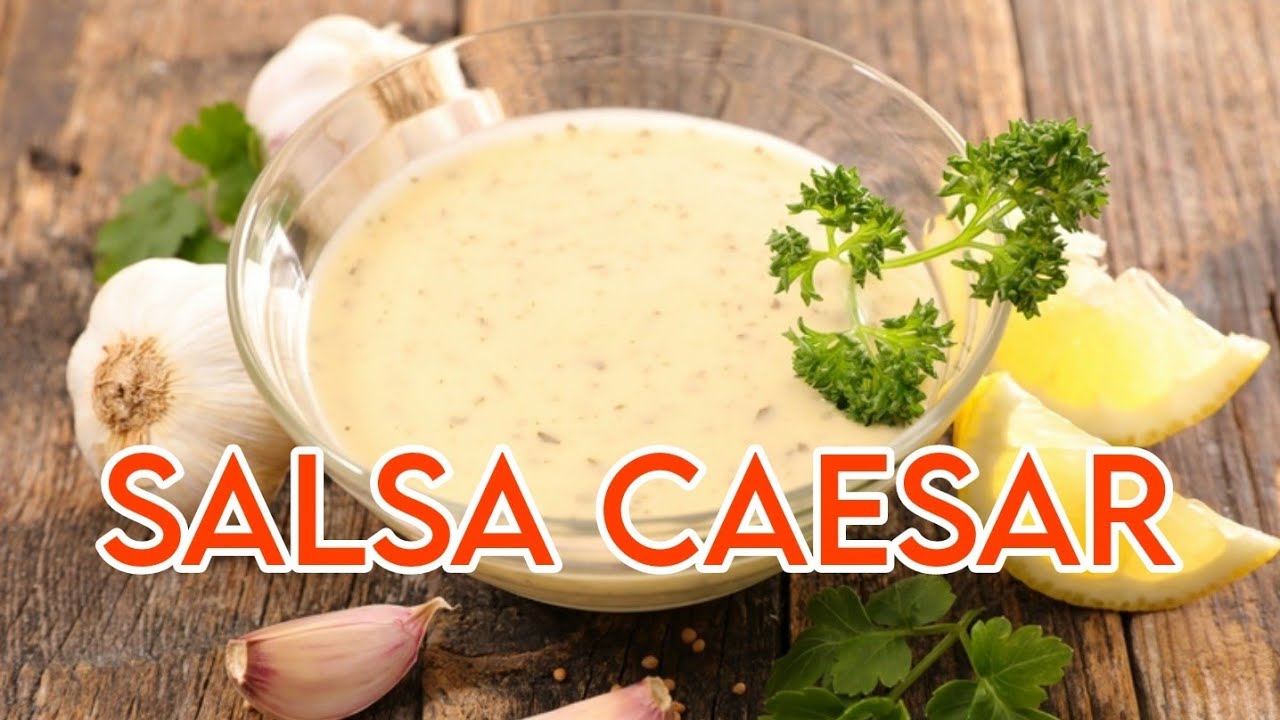 SALSA CAESAR - RICETTA VELOCE - - YouTube