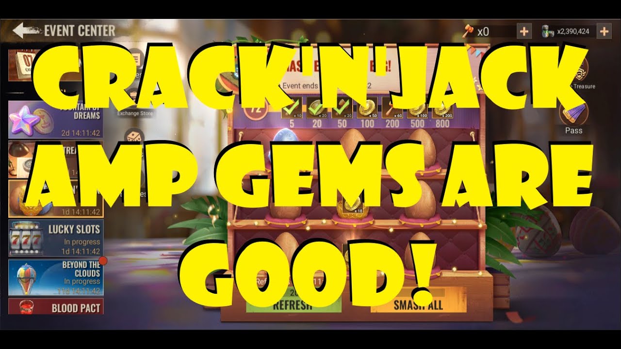 Crack'N'Jack Amp Gems Are Good! - YouTube
