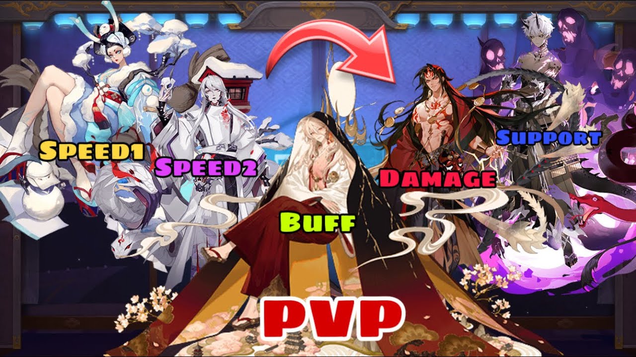 (Onmyoji) Team 2 Speed Enma , Orochi+Asura+Buff Fukengaku+Otakemaru sp ...