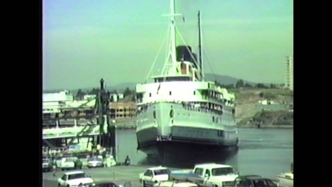 Steamship Princess Marguerite arrival and departure Victoria, British ...