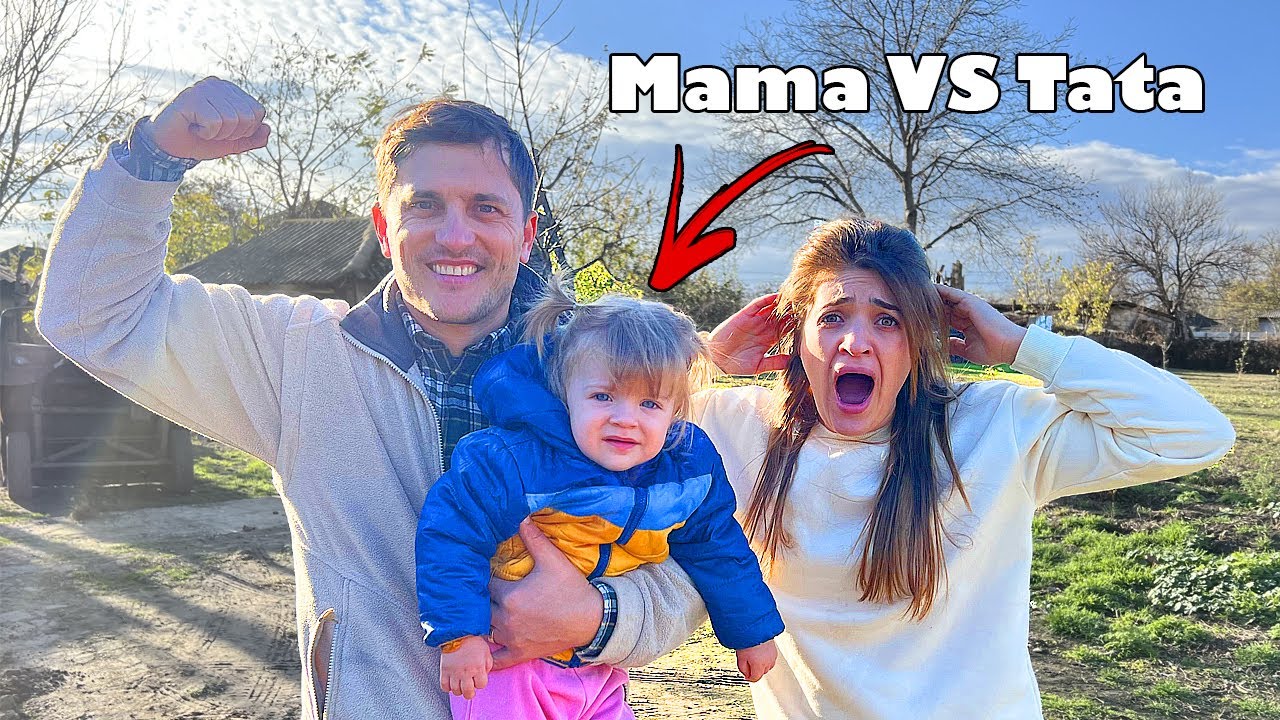 TATA vs MAMA / Situații amuzante in familie - YouTube