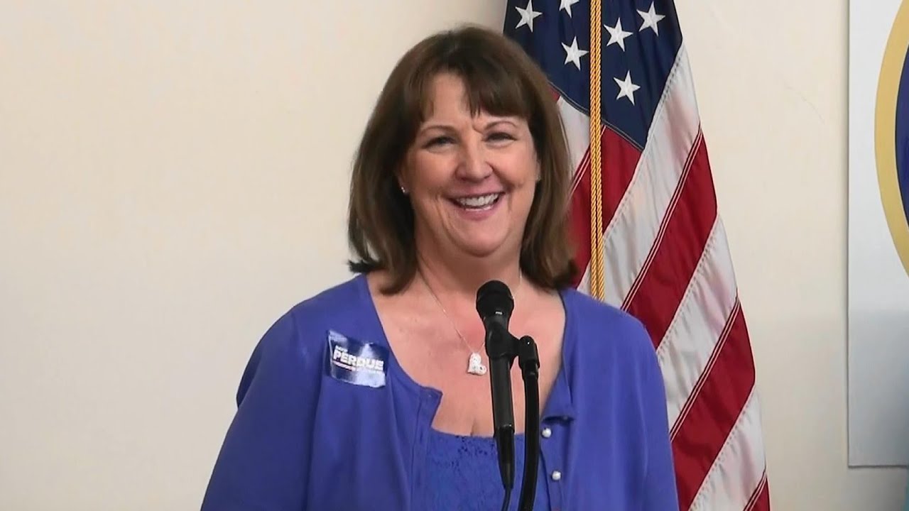 Debbie Perdue speaks for her brother David Perdue for U.S. Senate 06/07 ...