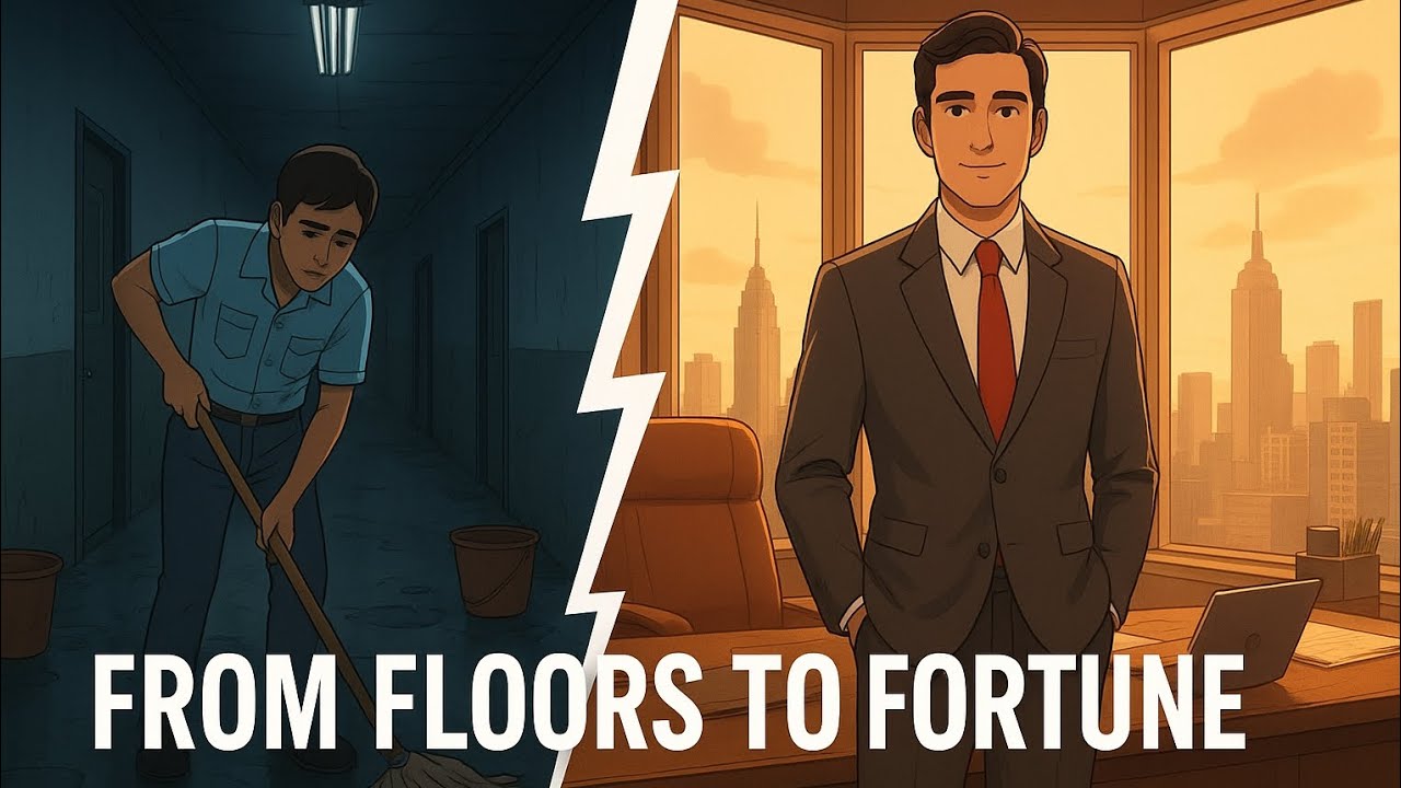 From Janitor to CEO – A Powerful Motivational Story | Wisdom Light # ...