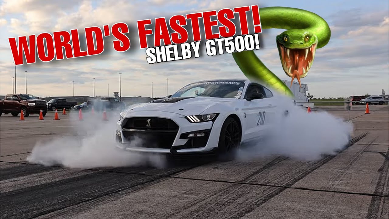 World's Fastest 2020 Shelby GT500 Reaches Record Breaking Top Speed ...