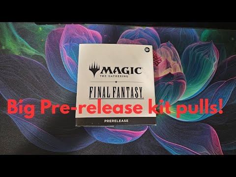 Opening my first Final Fantasy Pre-release Kit - YouTube