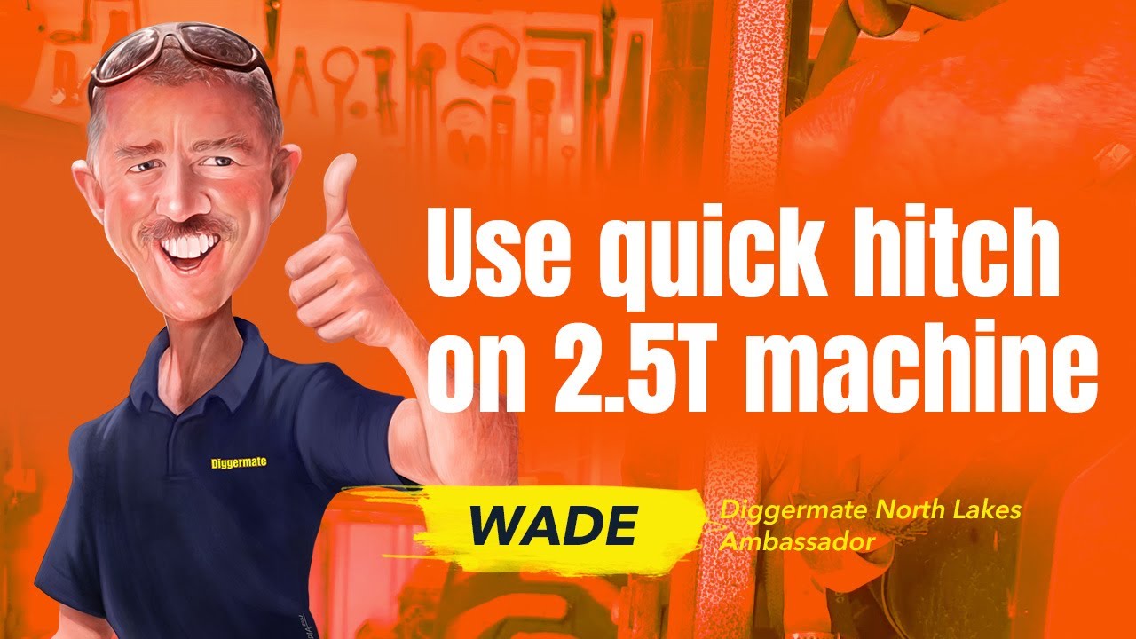 How to Use Quick Hitch on 2.5T Machine - YouTube