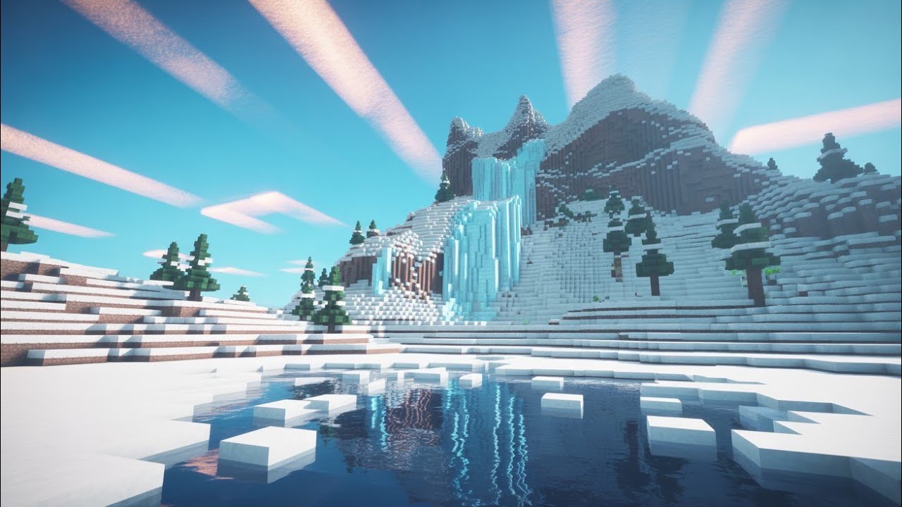 Most beautiful place in Minecraft 🥶 - YouTube