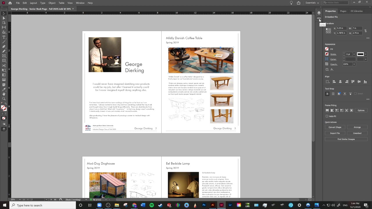 Embed Links InDesign 2020 - YouTube