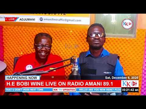 Bobi Wine Full Address on Radio Amani | Must Watch