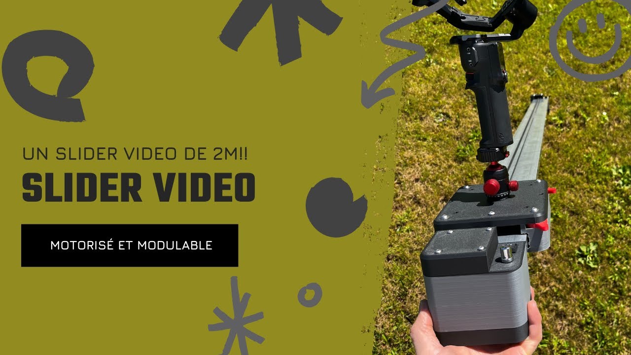 DIY- Un slider motorisé de 2m de long ! - YouTube