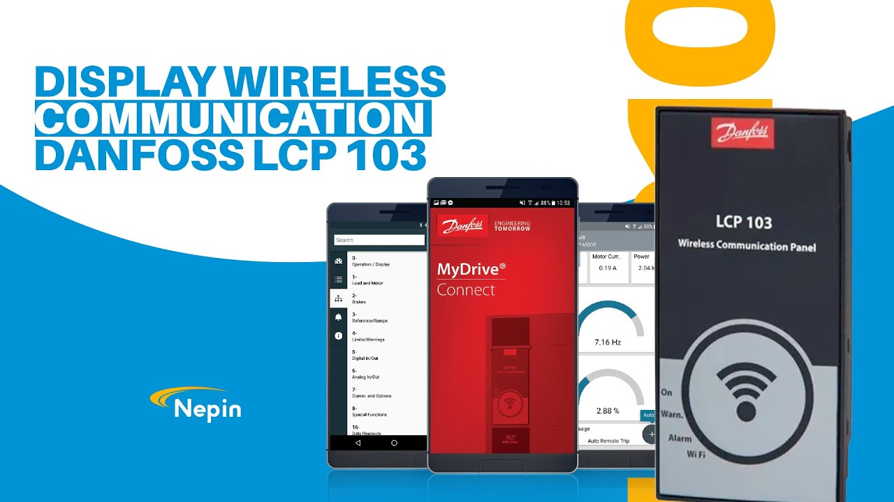 Display Wireless Communication Danfoss LCP 103 | Nepin Acessórios ...