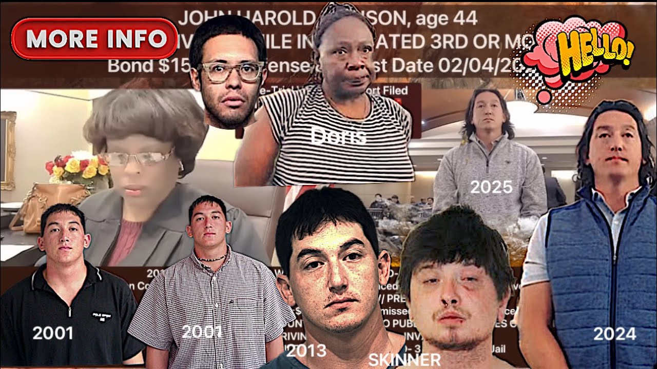 Judge Boyd 2025 Doris, Samantha, Xpred Christopher sentenced,3rd DUI John sentenced, Dylan, Alan ...