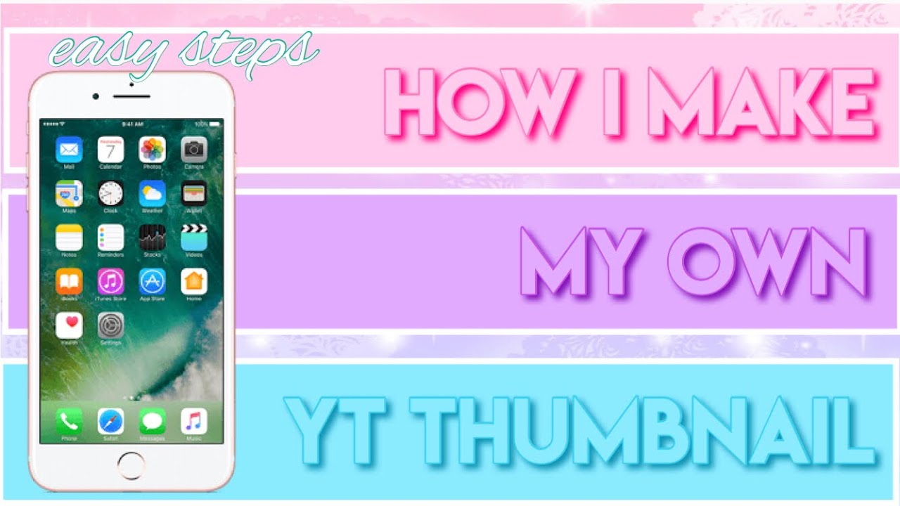 How to Make ThumbNails! | Sa Na 🤙🏻💝 - YouTube