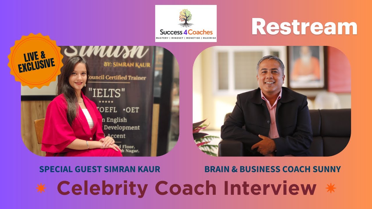 Success4Coaches Exclusive LIVE with Simran Kaur - YouTube