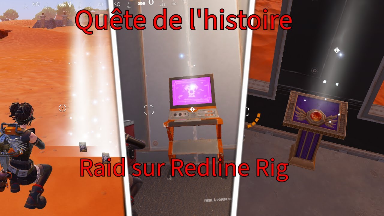 [Guide Complet] Quêtes de l'histoire : Raid sur Redline Rig ! - YouTube