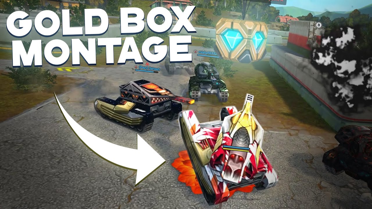 Tanki Online - Spring Fever Epic Gold Box Montage #4 | Event | By: Mr ...