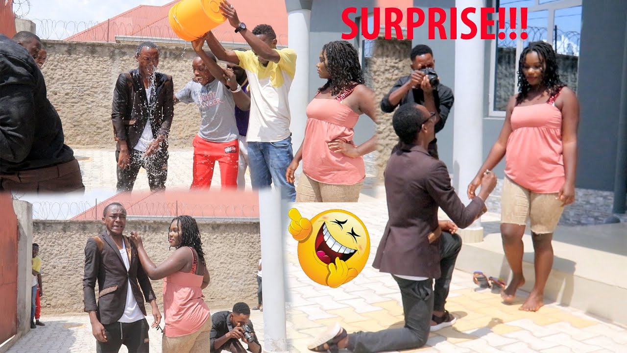 GASORE Comedy :SURPRISE!!![Gasore bamusutseko amazi bamuhoye aba ...