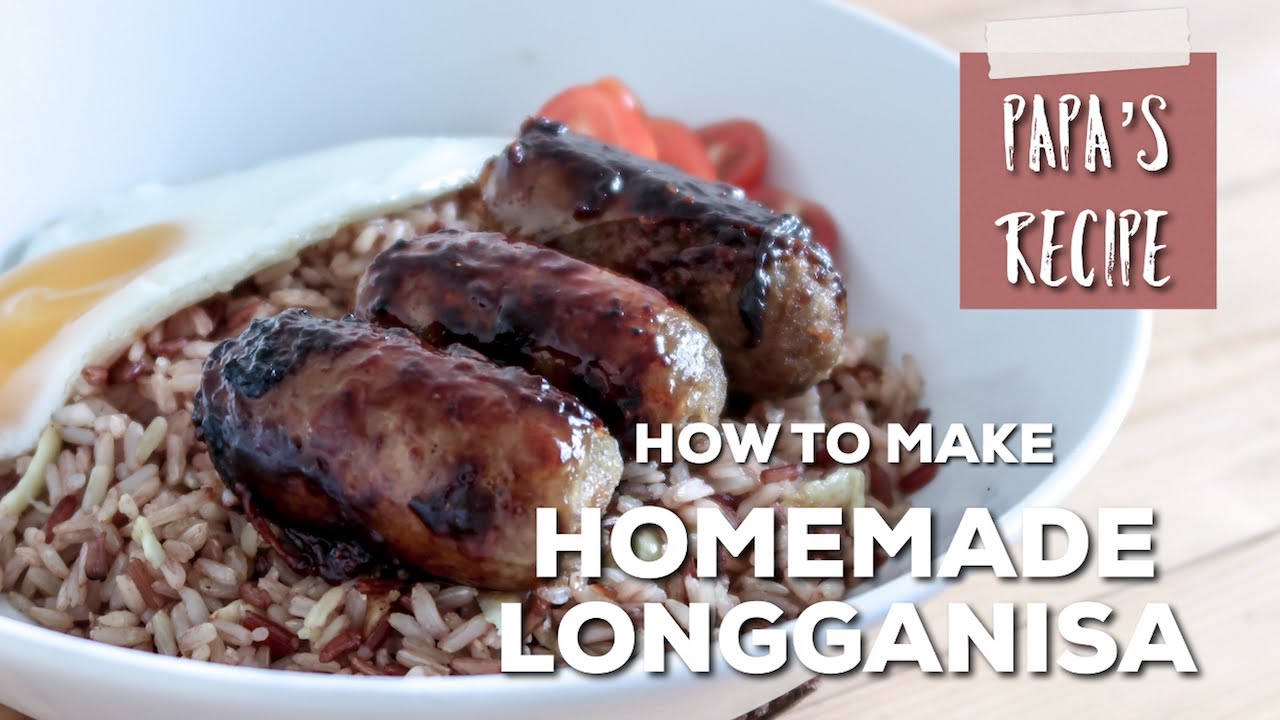How to Make | Longganisa (Filipino Sausage) - YouTube