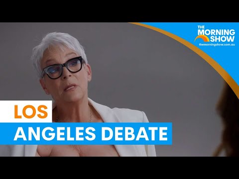 Jamie Lee Curtis and Mariska Hargitay's Los Angeles debate | The Morning Show