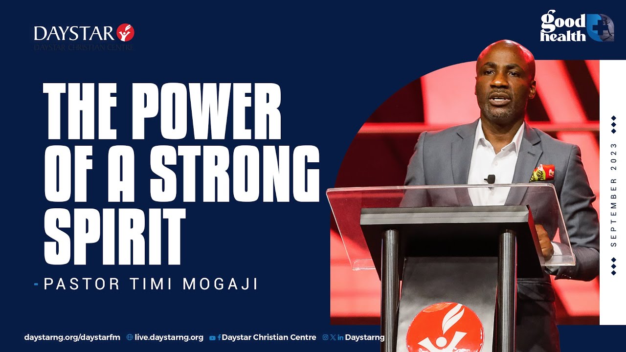 Daystar Midweek Service | The Power Of a Strong Spirit | 20 September ...