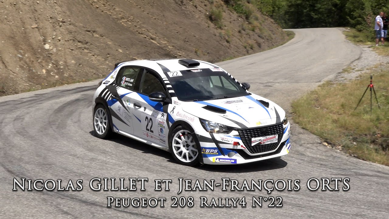 Rallye Gap Racing 2021 - Peugeot 208 Rally4 N°22 - Nicolas GILLET et ...
