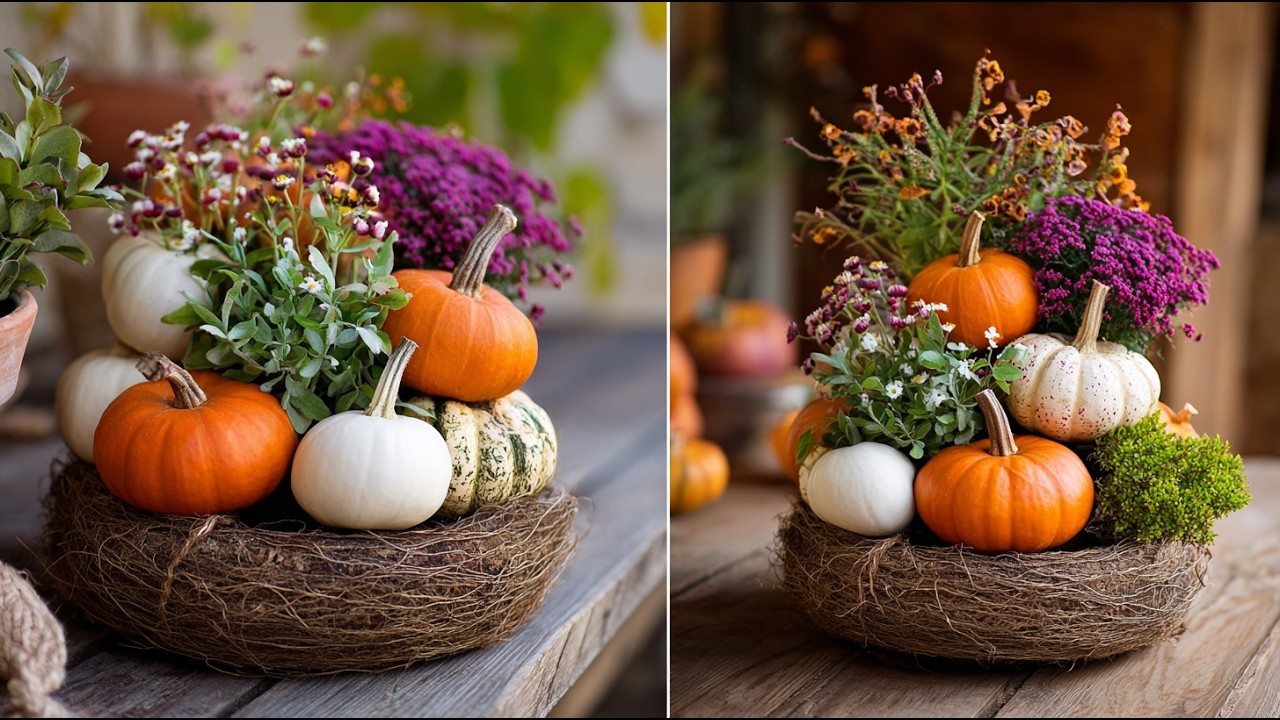 Organic Fall Decor: Easy DIY Natural Decorating Ideas for a Cozy ...