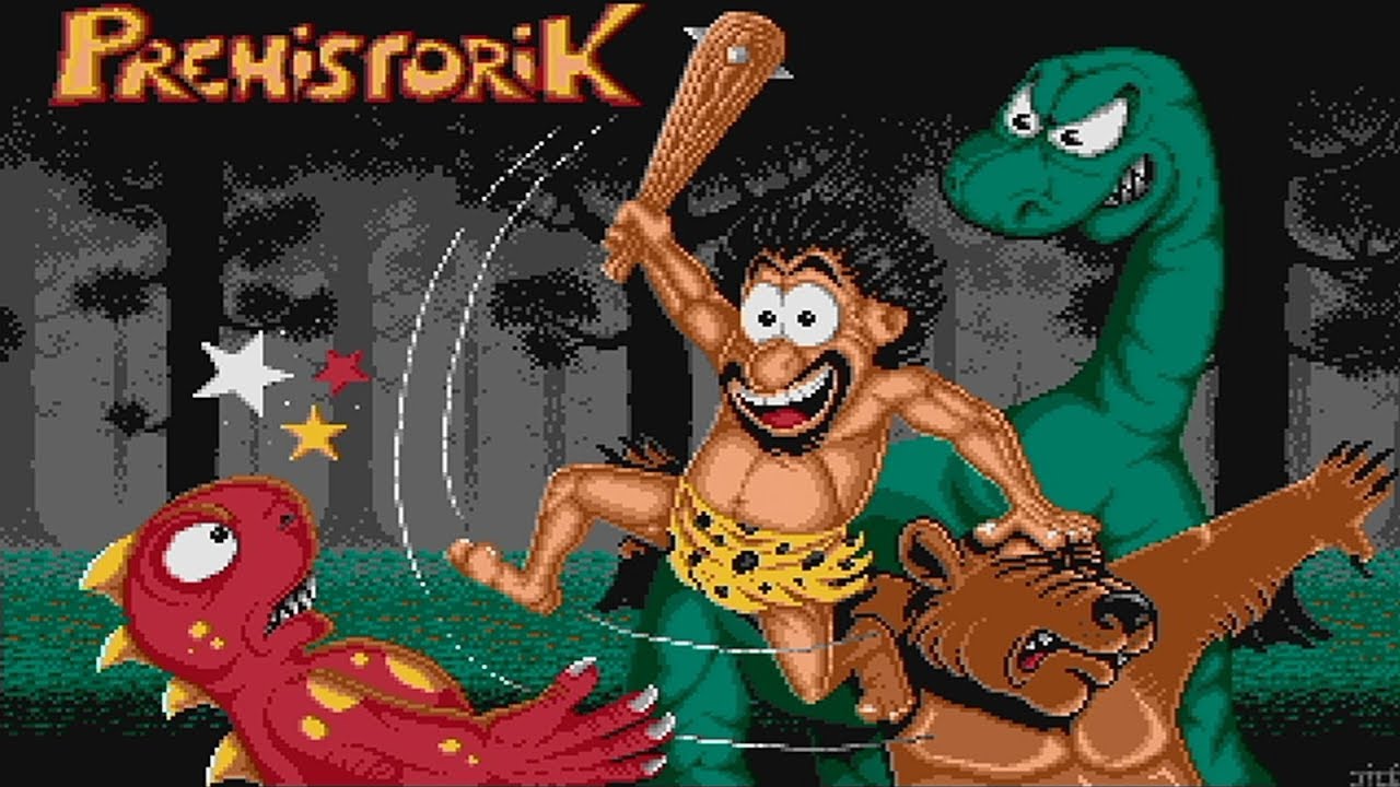 Prehistorik | Moja Pierwsza GRA PC - YouTube