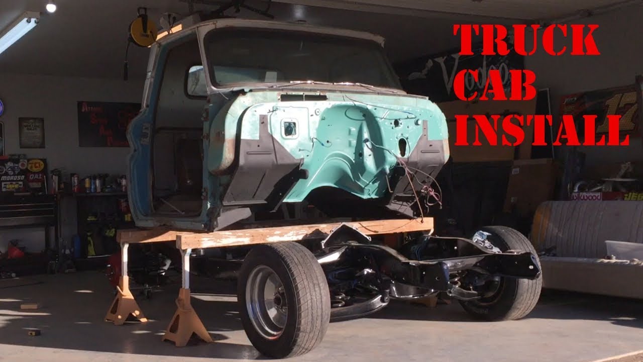 How We Got Our Truck Cab On And Off Of Our 64 C-10 Frame (C10 Build ...