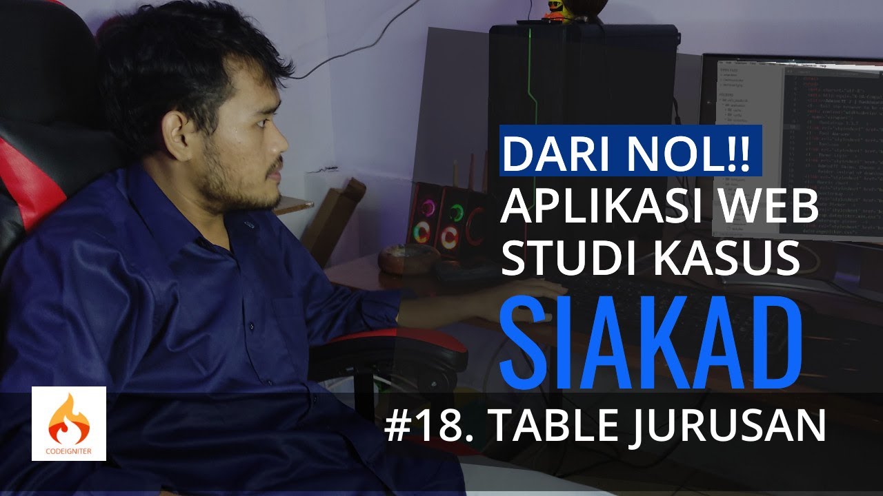 #18 Data Tabel Jurusan | Aplikasi Sistem Informasi Akademik (SIAKAD ...