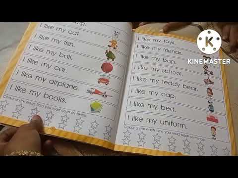 how to start reading in 4 years baby/lkg books/lkg learning - YouTube
