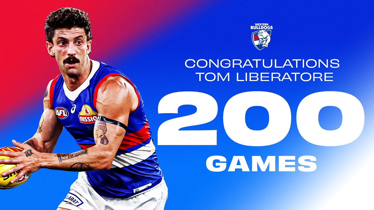 The BEST MOMENTS from Tom Liberatore's 200 GAMES - YouTube