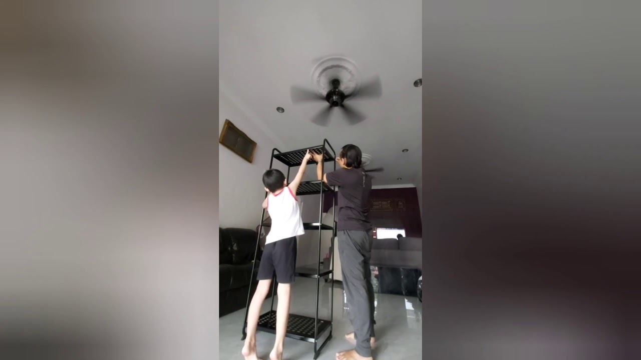 MULIG shelf installation - YouTube