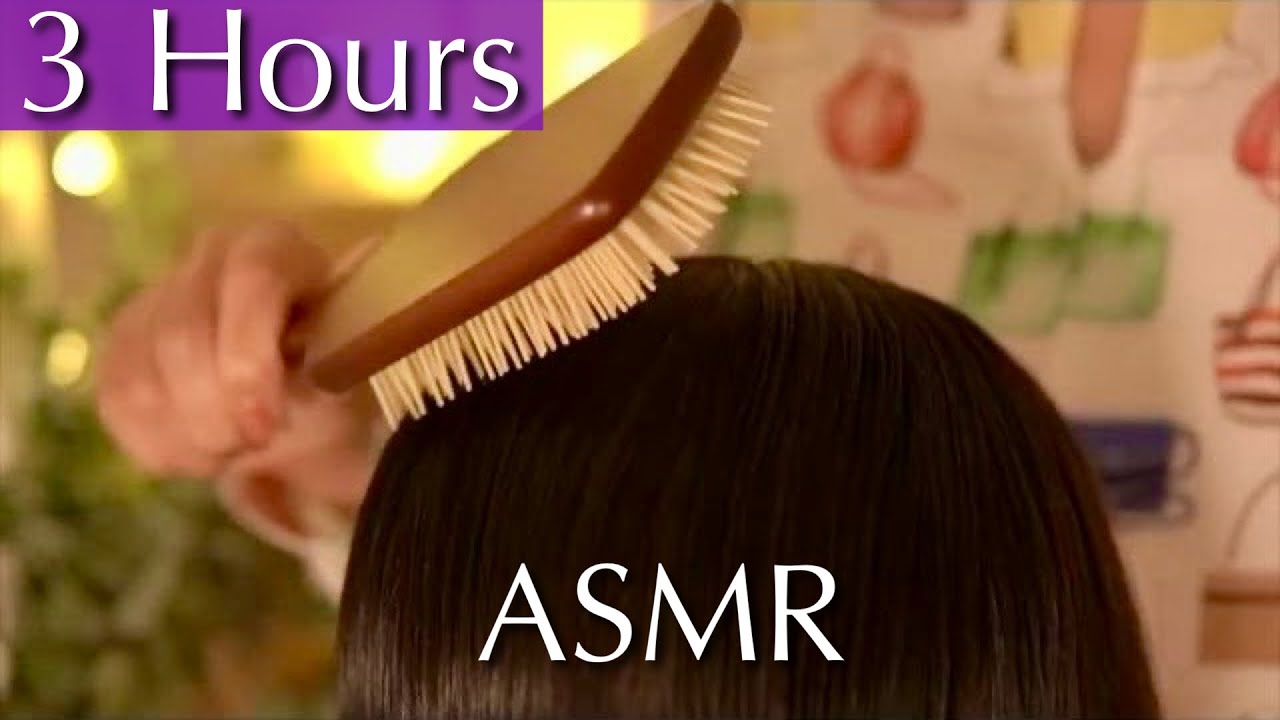 3 Hours Of Hypnotic Hair Play | No Talking (Mindfulness, Hypnosis ...